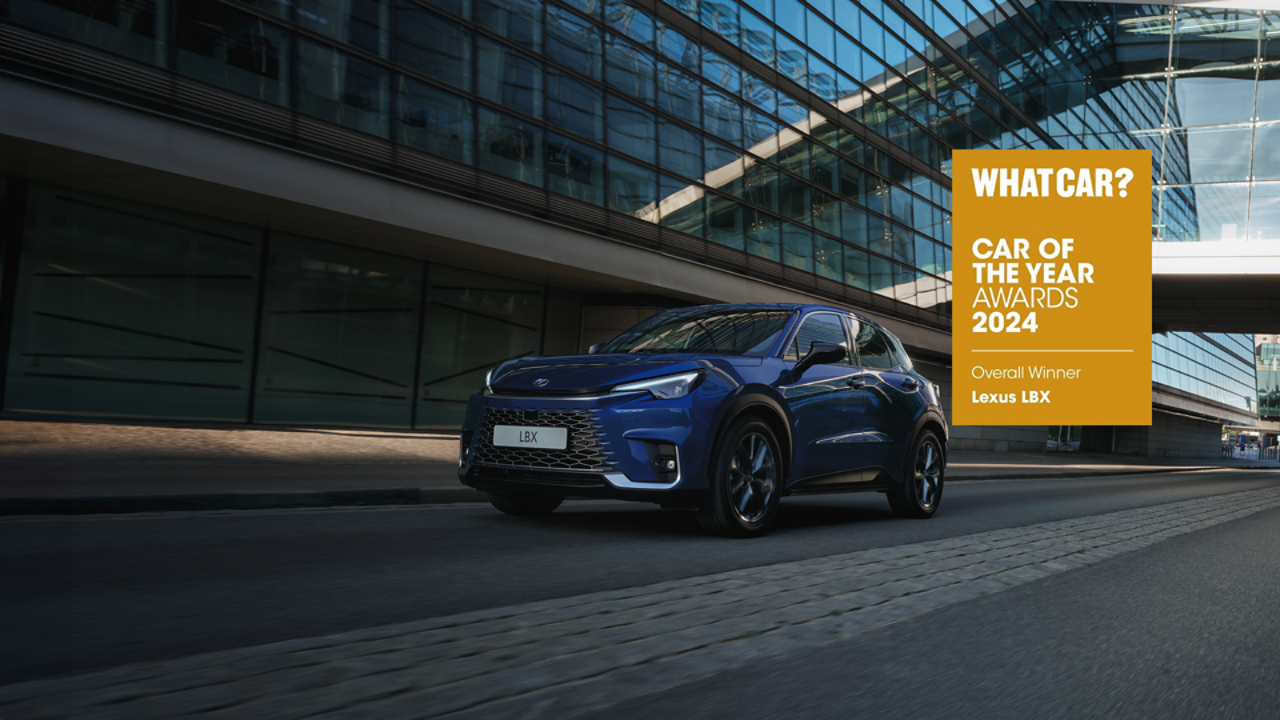 LBX vinder Car of the Year 2024 | Lexus Danmark