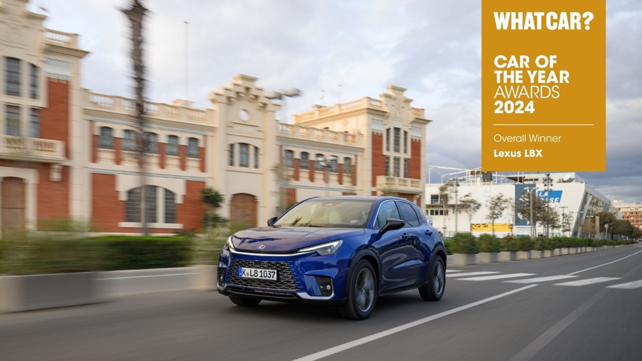 LBX vinder Car of the Year 2024 | Lexus Danmark